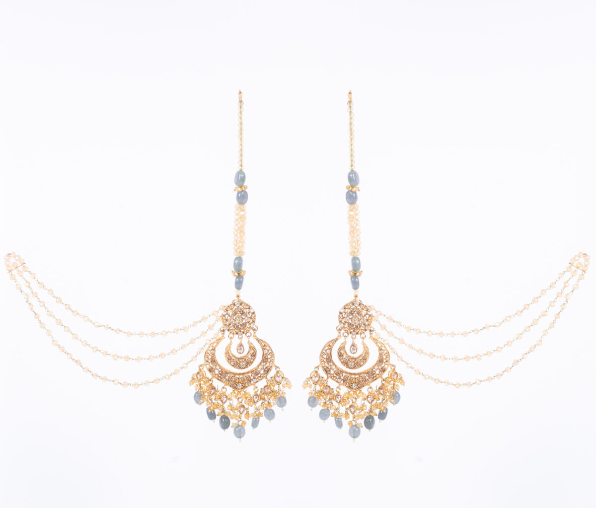 Manik Moti Earrings – Jewels N Gems